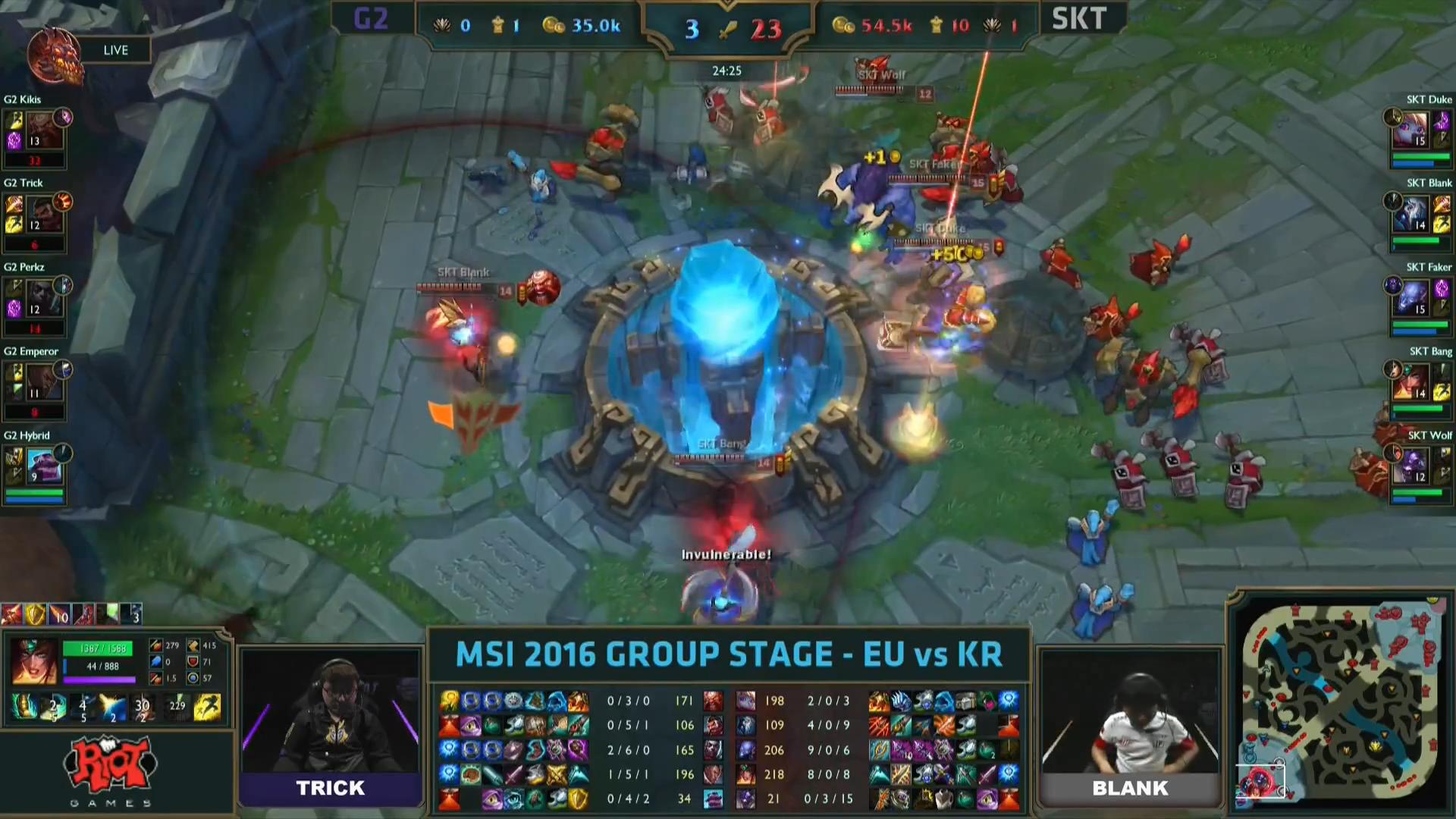 SKT, RNG, FW, and CLG Pick up Wins at MSI - CyberPowerPC