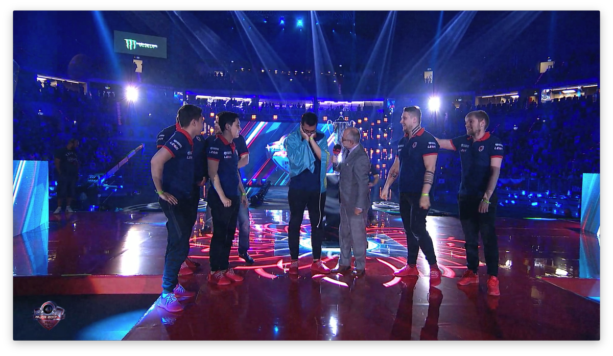 Gambit Gaming Win the Major - CyberPowerPC