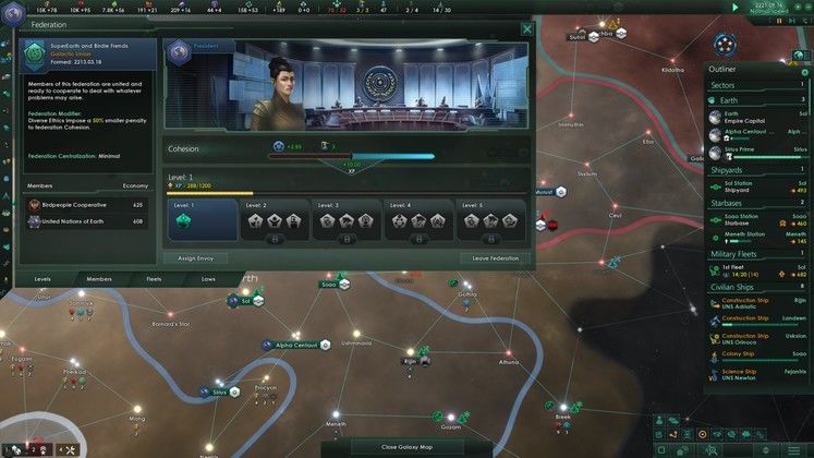 Stellaris: Federations Review - CyberPowerPC