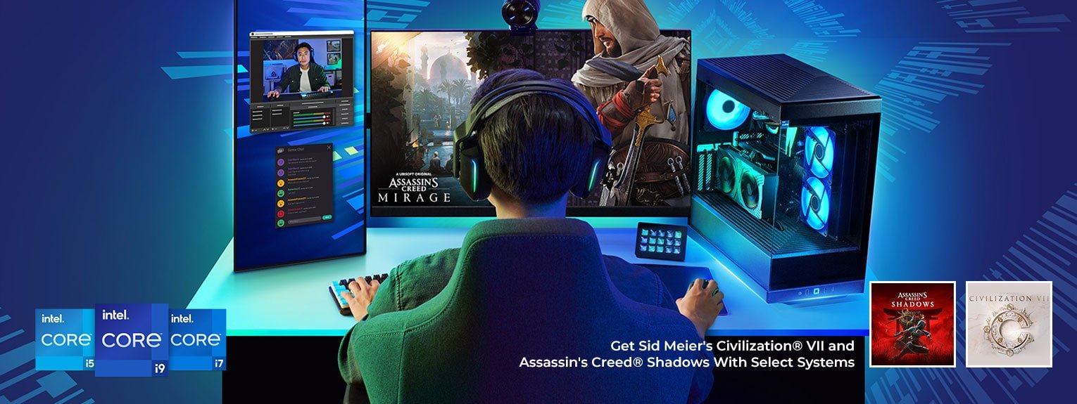 Intel Core 14th Gen Processor Gaming Desktops | CyberPowerPC